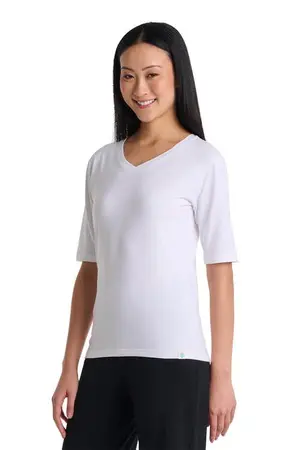 Coolibar Morada Fitted V-neck Short Sleeve T-shirt