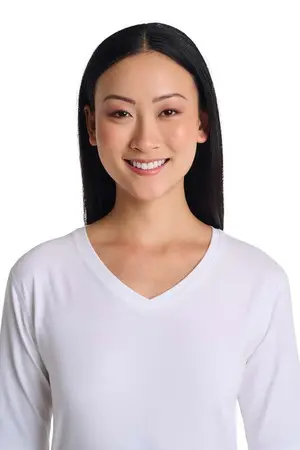 Coolibar Morada Fitted V-neck Short Sleeve T-shirt