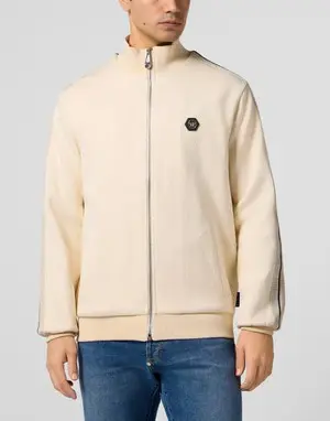 Philipp Plein Tracksuit Jacket Monogram Monogram - Beige