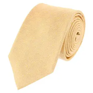 Trafalgar Signature Logo Silk Neck Tie - Gold