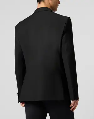 Philipp Plein Blazer Lord Fit Lapel Studs