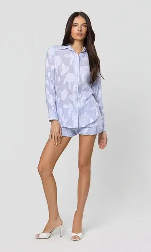 Generation Love Malinda Floral Stripe Shirt