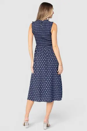 BALTIC BØRN Alex Smocked Midi Dress