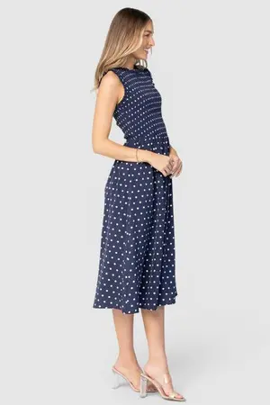 BALTIC BØRN Alex Smocked Midi Dress