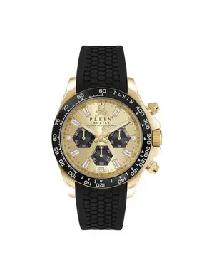 Philipp Plein Nobile Chrono Watch - Black/lightgold