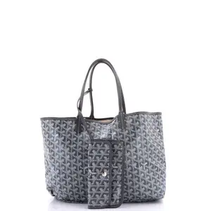 Goyard Saint Louis Tote Coated Canvas Pm