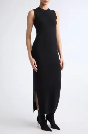Eleventy Sleeveless Cashmere Sweater Dress