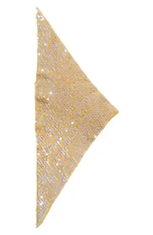 ZANKOV Kinga Alpaca & Mohair Blend Triangle Scarf
