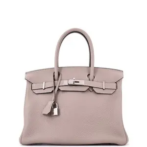 Hermès Birkin Handbag Togo With Palladium Hardware 30 - Grey