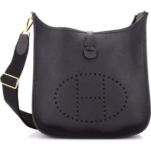 Hermès Evelyne Bag Gen Iii Clemence Pm - Black