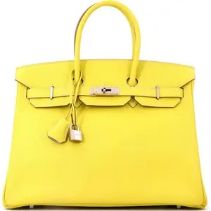 Hermès Candy Birkin Bag Epsom 35 - Yellow