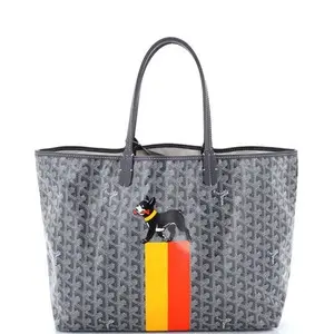 Goyard Saint Louis Tote Printed Coated Canvas Pm