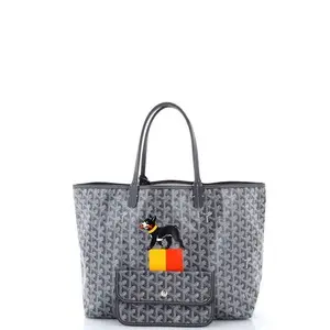 Goyard Saint Louis Tote Printed Coated Canvas Pm