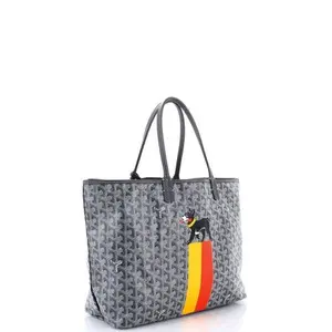Goyard Saint Louis Tote Printed Coated Canvas Pm