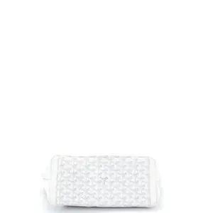 Goyard Artois Tote Coated Canvas Pm - White