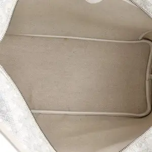 Goyard Artois Tote Coated Canvas Pm - White