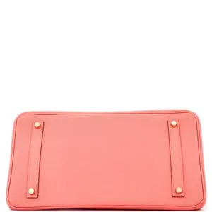 Hermès Birkin Handbag Pink Epsom With Gold Hardware 35