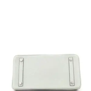 Hermès Birkin Handbag Togo With Palladium Hardware 30 - Grey