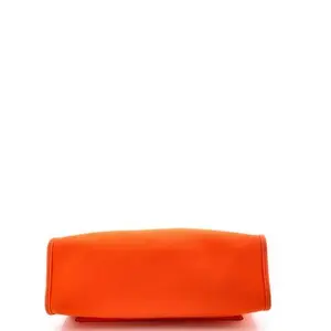 Hermès Herbag Zip Leather And Toile 31