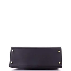 Hermès Kelly Handbag Epsom With Gold Hardware 28 - Black