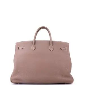 Hermès Birkin Handbag Togo With Palladium Hardware 40