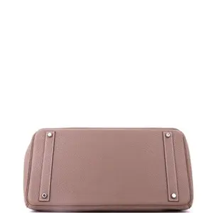 Hermès Birkin Handbag Togo With Palladium Hardware 40
