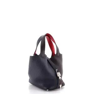Hermès Picotin Lock Bag Tricolor Clemence Pm