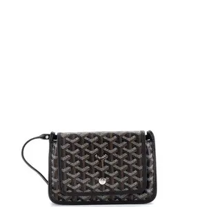 Goyard Plumet Clutch Wallet Coated Canvas - Black