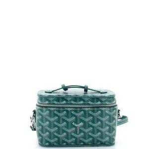 Goyard Muse Vanity Case Coated Canvas Mini - Green