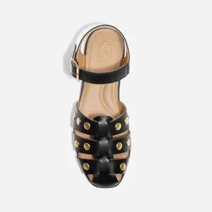 Nisolo Mira Studded Fisherman Sandal