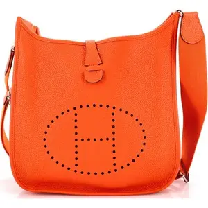 Hermès Evelyne Bag Gen Iii Clemence Pm - Orange