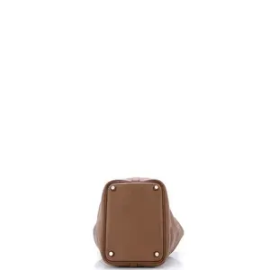 Hermès Eclat Picotin Lock Bag Clemence With Swift Pm - Brown