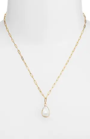 SET & STONES Sedona Baroque Pearl Pendant Necklace