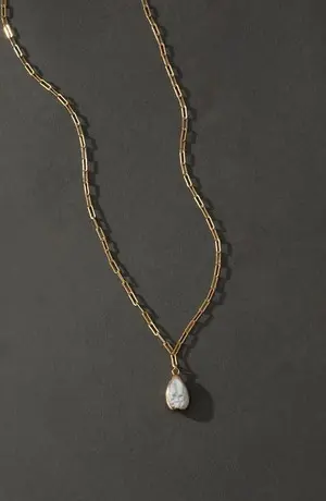 SET & STONES Sedona Baroque Pearl Pendant Necklace