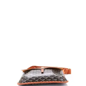 Goyard Coursier Messenger Bag Coated Canvas And Leather