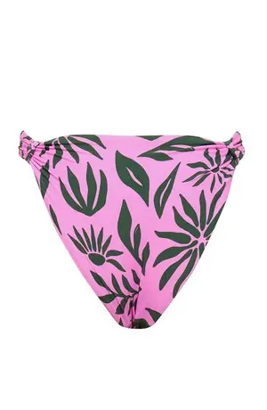 VYB SWIM Shady Palms Kyle Knotted Bikini Bottom