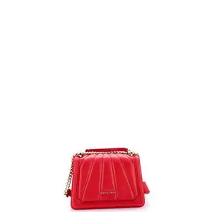 BVLGARI Serpenti Diamond Blast Shoulder Bag Quilted Leather Mini