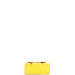 Goyard Structured Saigon Top Handle Bag Coated Canvas With Leather Mini