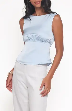 PETAL & PUP Wynn Sleeveless Top - Blue