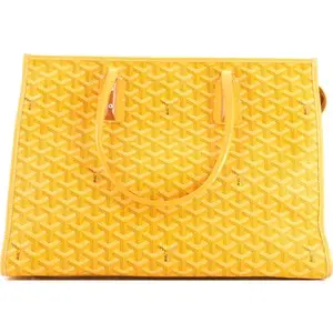 Goyard Marquises Bag Coated Canvas - Yellow