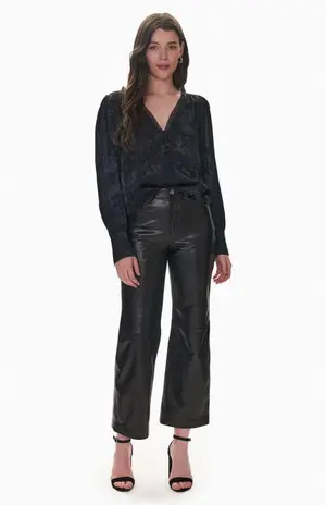 Rebecca Taylor Madison Crop Kick Flare