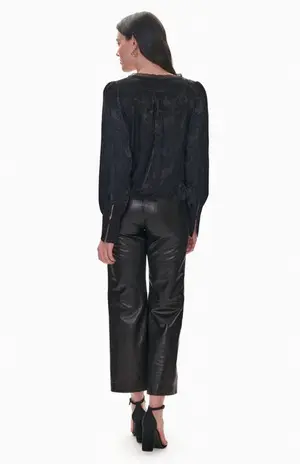 Rebecca Taylor Madison Crop Kick Flare