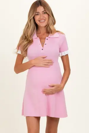Pinkblush Trimmed Day Dresses