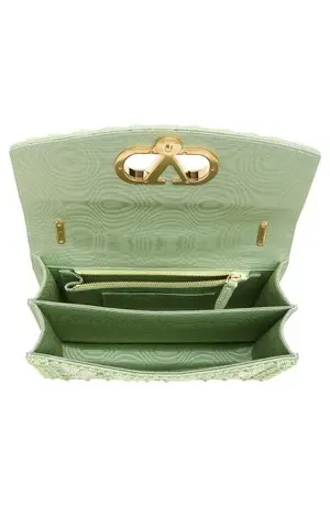 Valentino Garavani Embroidered Shoulder Bag