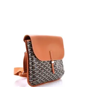 Goyard Coursier Messenger Bag Coated Canvas And Leather