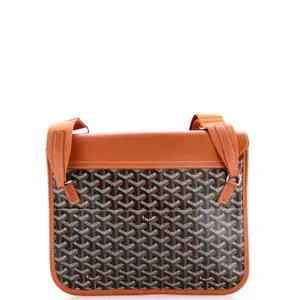 Goyard Coursier Messenger Bag Coated Canvas And Leather