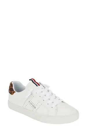 Tommy Hilfiger Lustina Sneaker - White/tan Multi