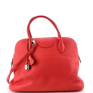 Hermès Bolide Bag Clemence 35 - Red