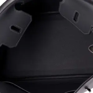 Hermès Birkin Handbag Swift With Palladium Hardware 25