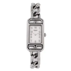 Hermès Nantucket Quartz Watch Stainless Steel 17 - Metallic Silver